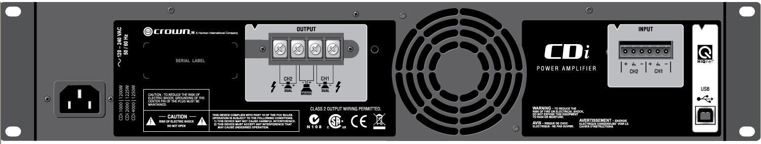CDI1000, amplificateur de puissance pour sono poitiers